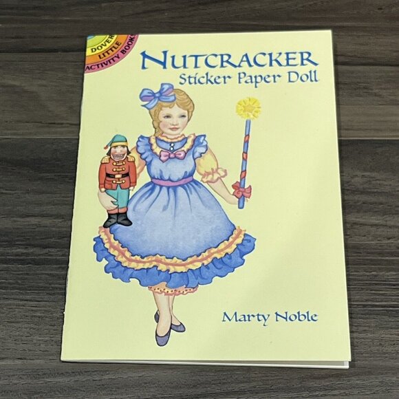 Vintage | Toys | Vintage 999 Dover Little Activity Book Nutcracker ...